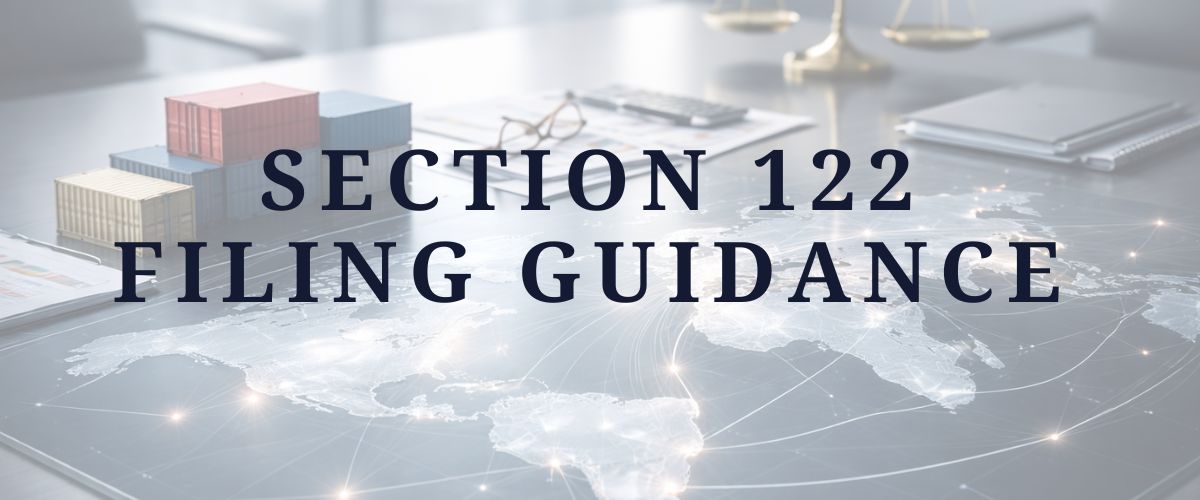 Section 122 Filing Guidance - Southern Star Navigation – Global ...
